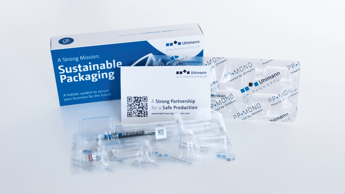 Efficient packaging for parenterals