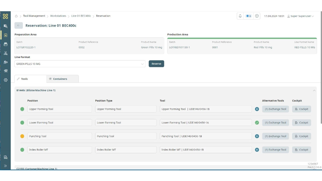 Tool Management | Productivity through digital planning