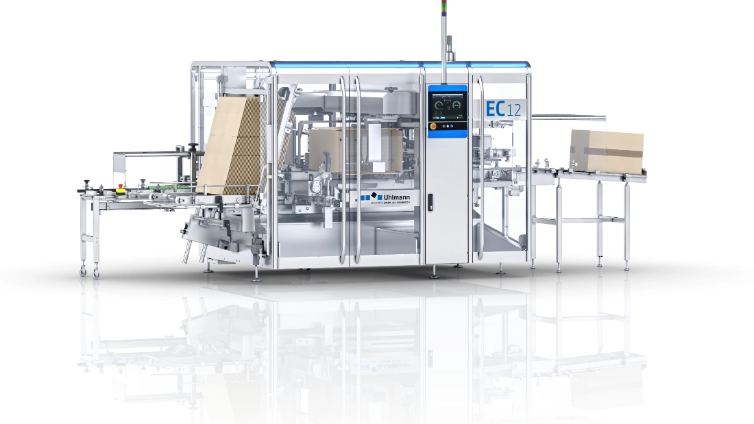 ECP 12 | Flexible case packer with palletizer module
