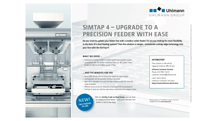 Uhlmann Download center | Packaging solutions and more