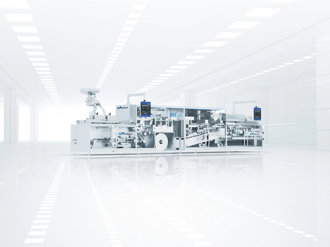 B 1330 blister machine – compact packaging of solids