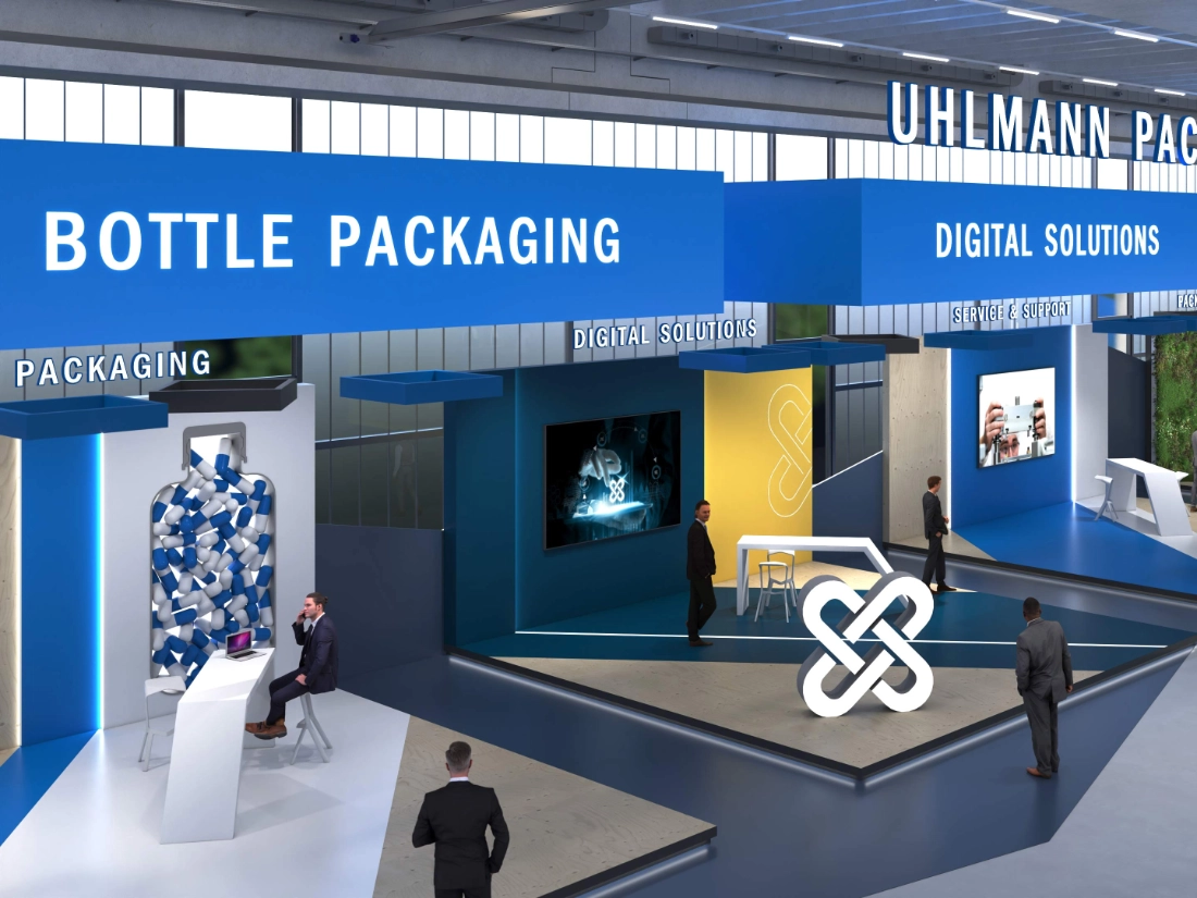 Packaging lines for solids in bottles