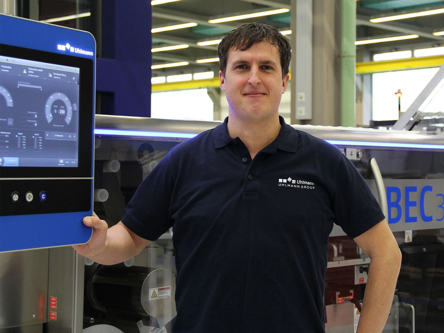 Volker Roggenstein | Trainer for Uhlmann's BEC blister lines