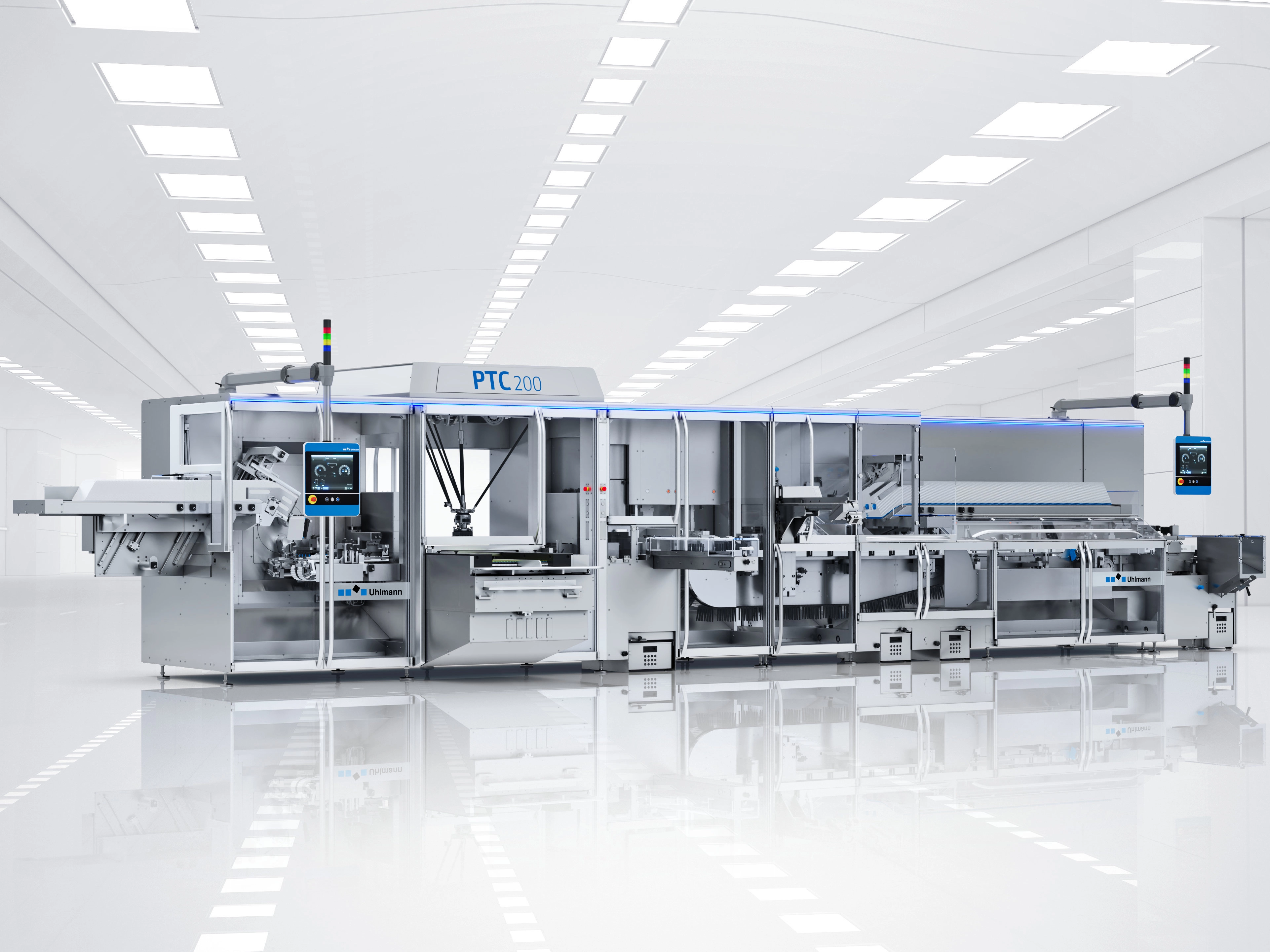 PTC 200 | Cartoner for flexible parenteral packaging