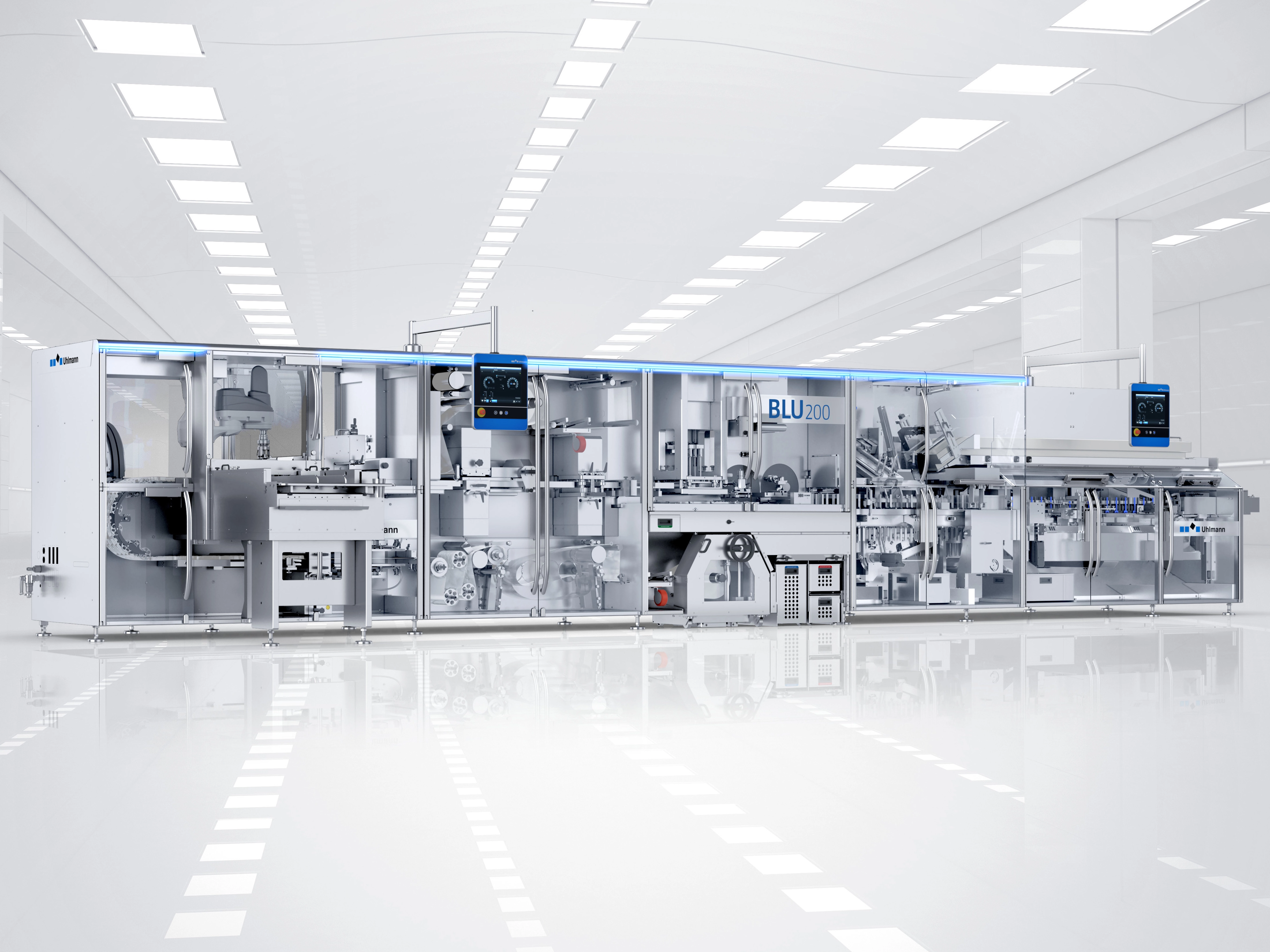 BLU 200 – 灵活的泡罩包装线