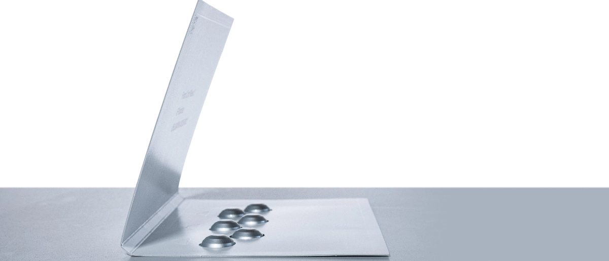 Blister-Wallet: kindersichere, seniorenfreundliche Verpackung