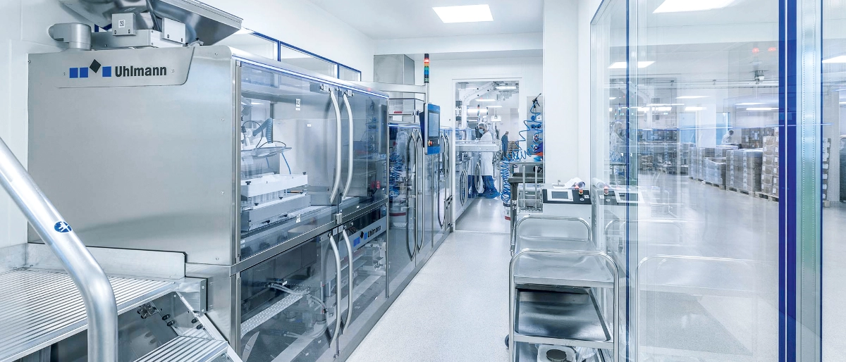 In use at Develco | A blister line that also packs bottles!